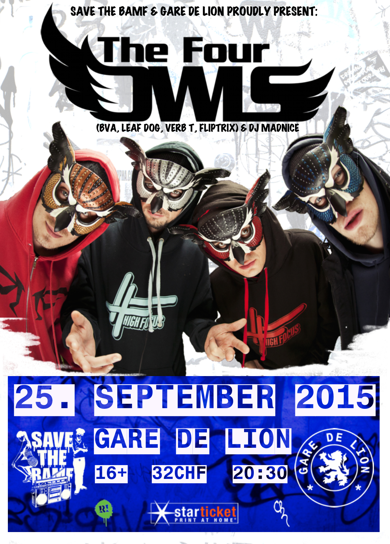 The Four Owls Live @ Gare De Lion, Wil, Switzerland - Official Website ...