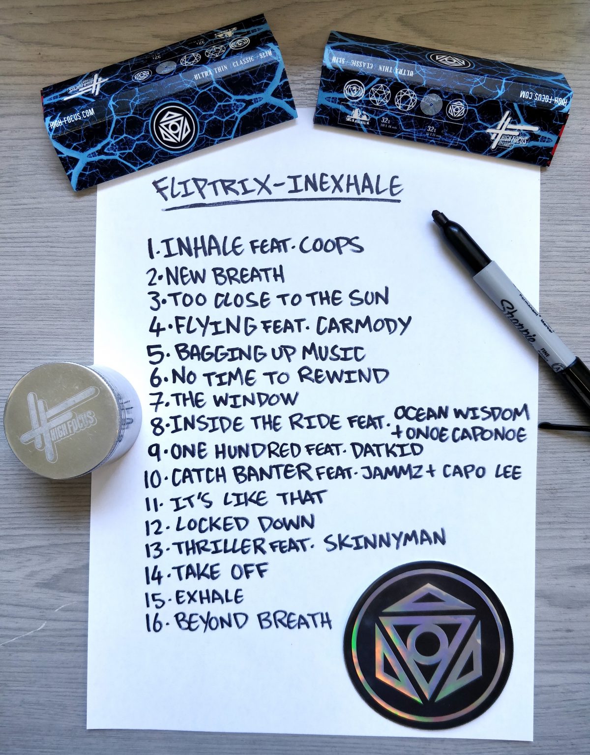 Fliptrix - 'Inexhale' - Album Track List Revealed - Official Website of ...