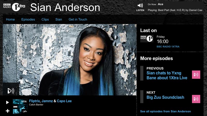 Fliptrix - 'Catch Banter' - Support From Sian Anderson on BBC Radio ...