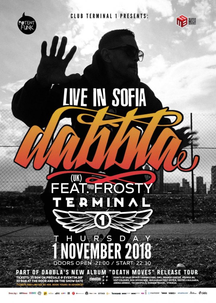 Dabbla & DJ Frosty LIVE @ Terminal 1, Sofia, Bulgaria - Official ...