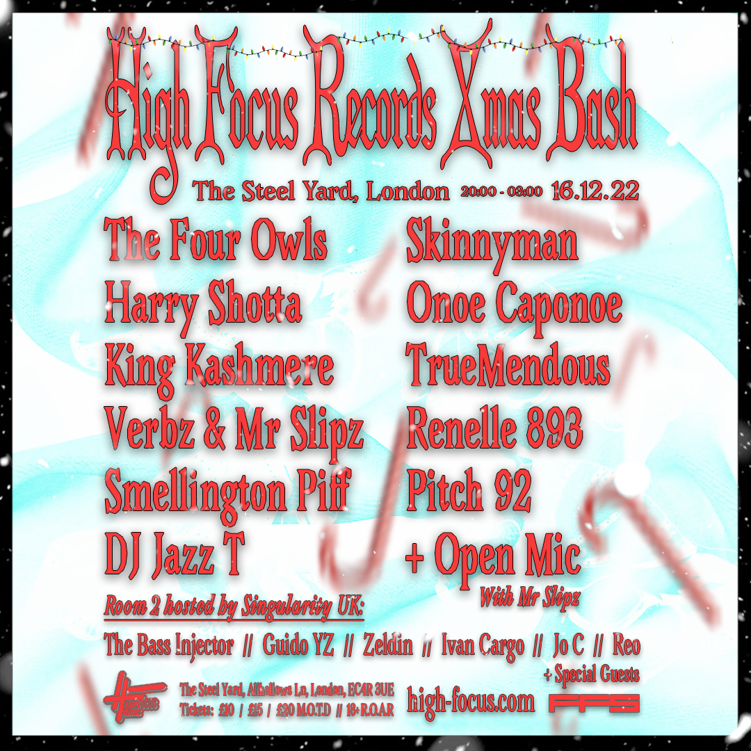 High Focus Xmas Bash – Line-Up Announced! – Official Website of High ...