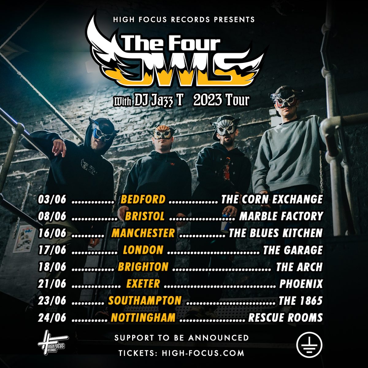 The Four Owls Summer Headline Tour - ON SALE NOW - Official Website of ...