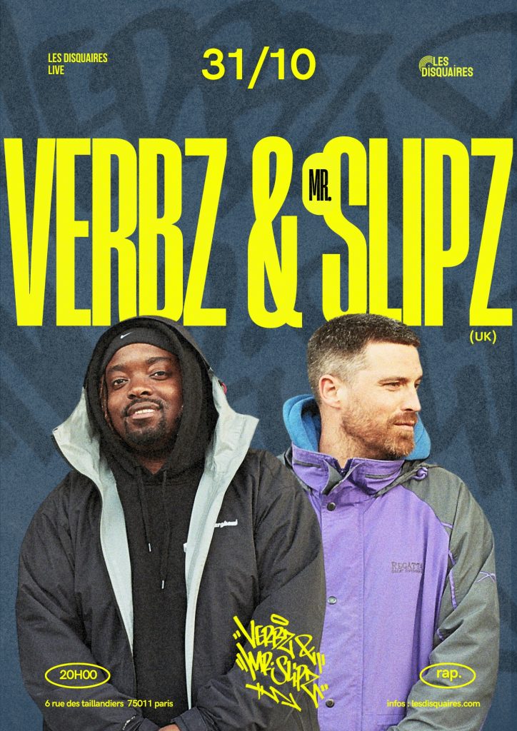 Verbz, Mr Slipz & Nelson Dialect @ Les Disquaires, Paris (FR ...