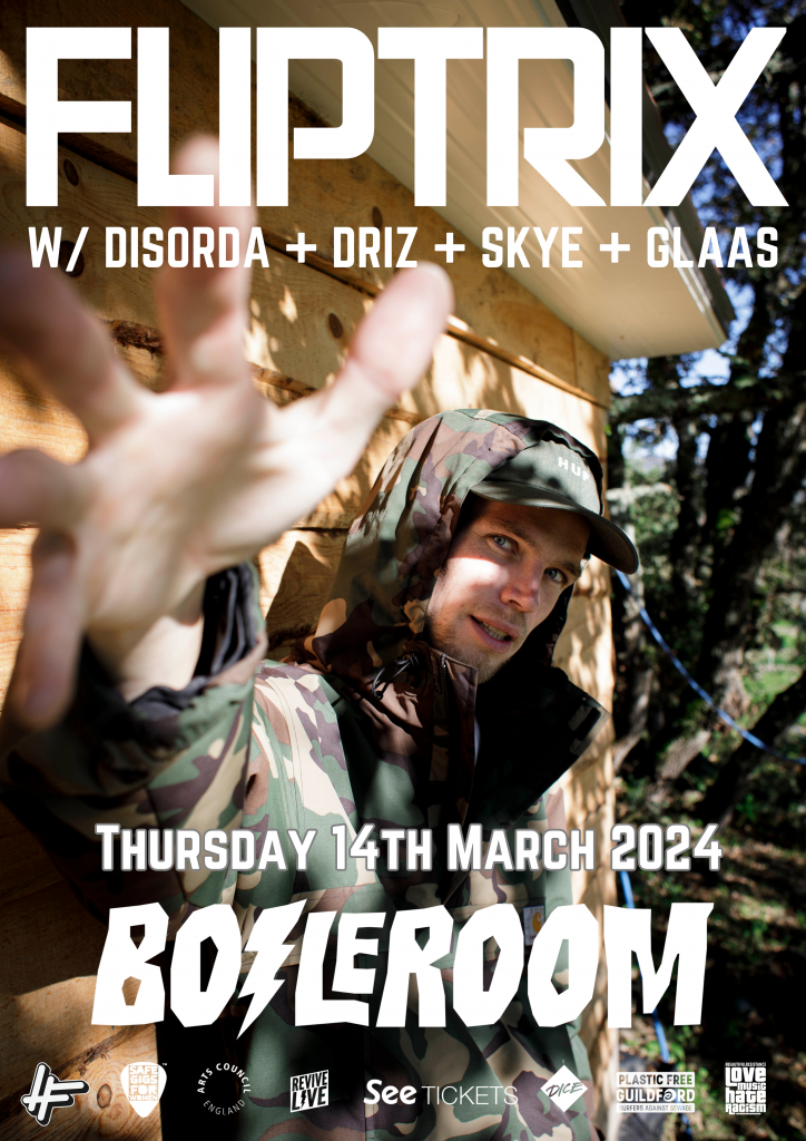Fliptrix @ The Boileroom, Guildford - Official Website of High Focus ...