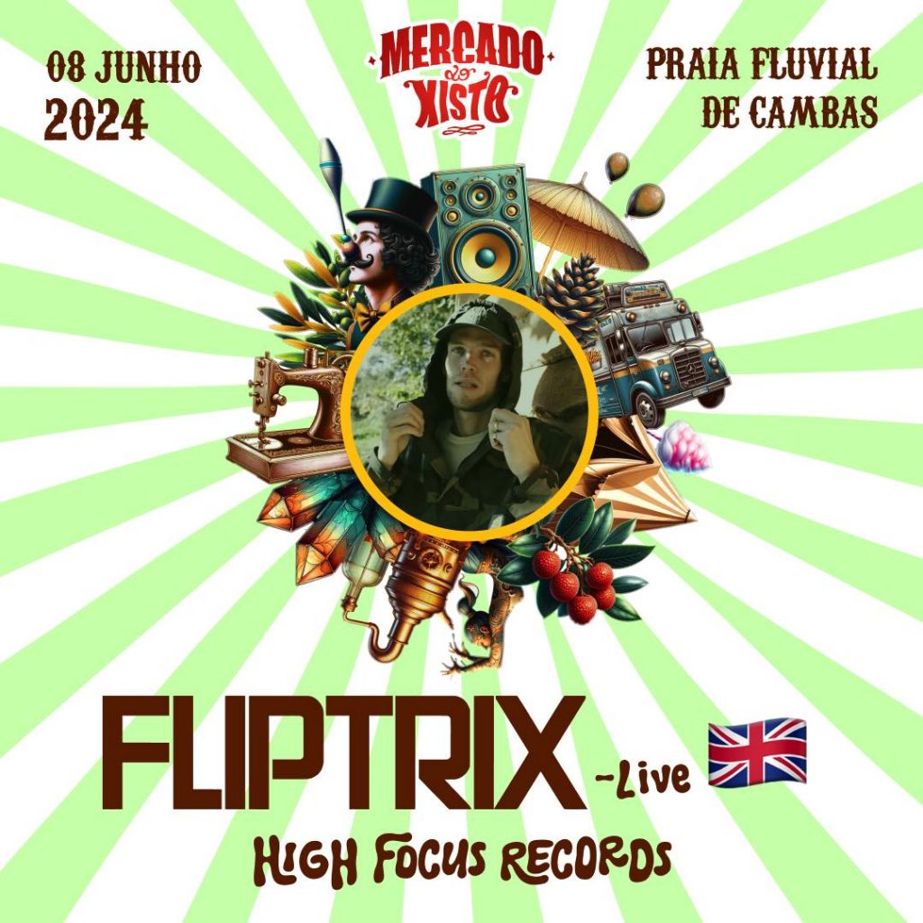 Fliptrix @ Mercado Do Xisto, Praia Fluvial de Cambas, Portugal ...